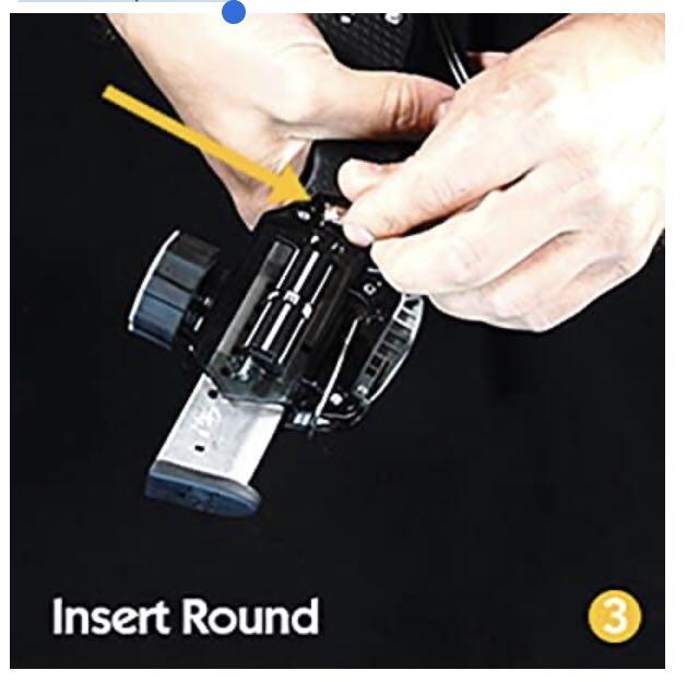 New Genuine Caldwell Universal Pistol Gun Loader Magazine Setting and ...