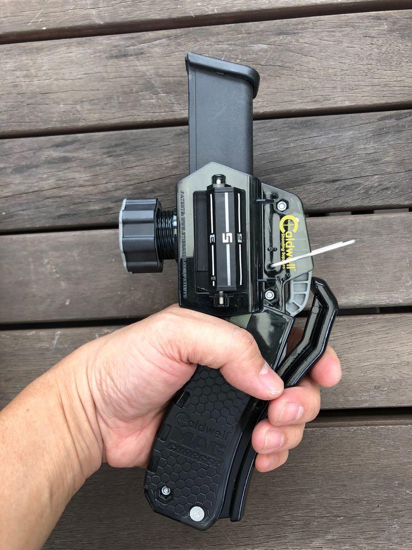 New Genuine Caldwell Universal Pistol Gun Loader Magazine Setting and ...