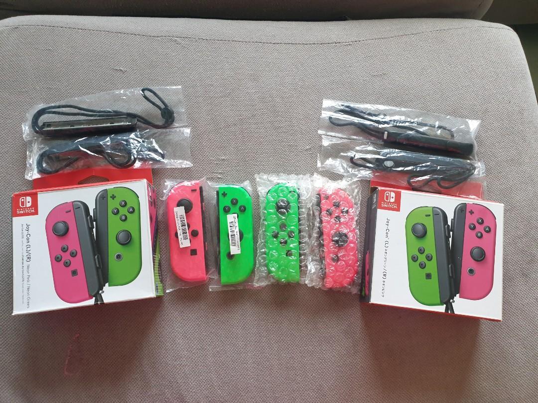 Nintendo Joy Con Splatoon, TV & Home Appliances, TV & Entertainment ...