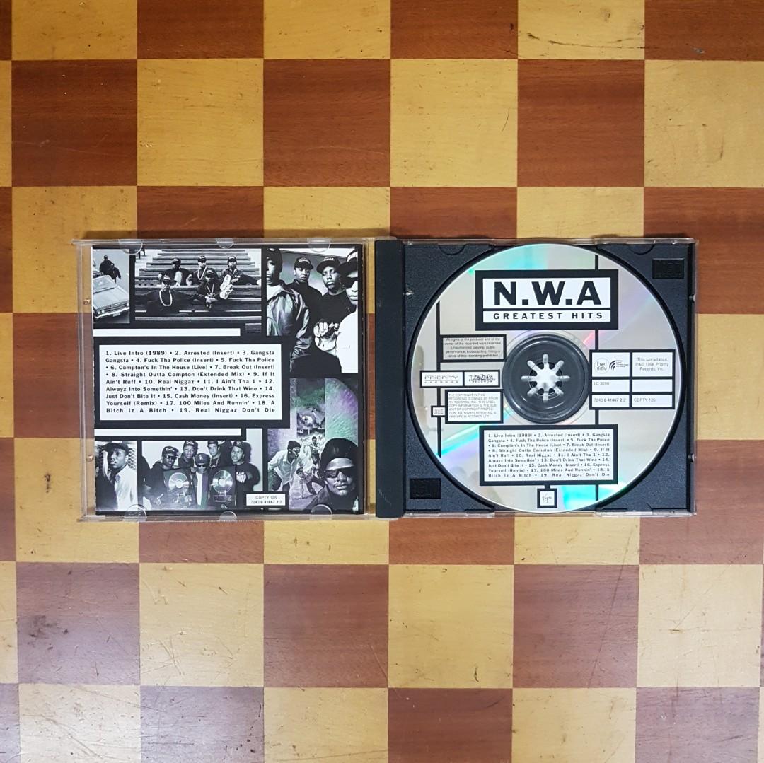 N.W.A : Greatest Hits- CD, Hobbies & Toys, Music & Media, CDs & DVDs on ...