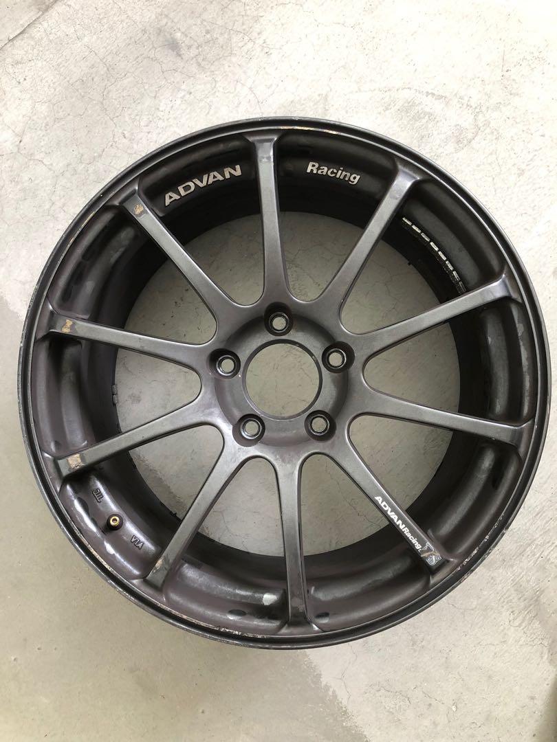 Original Advan RS 17” rims, Car Accessories, Tyres & Rims on Carousell
