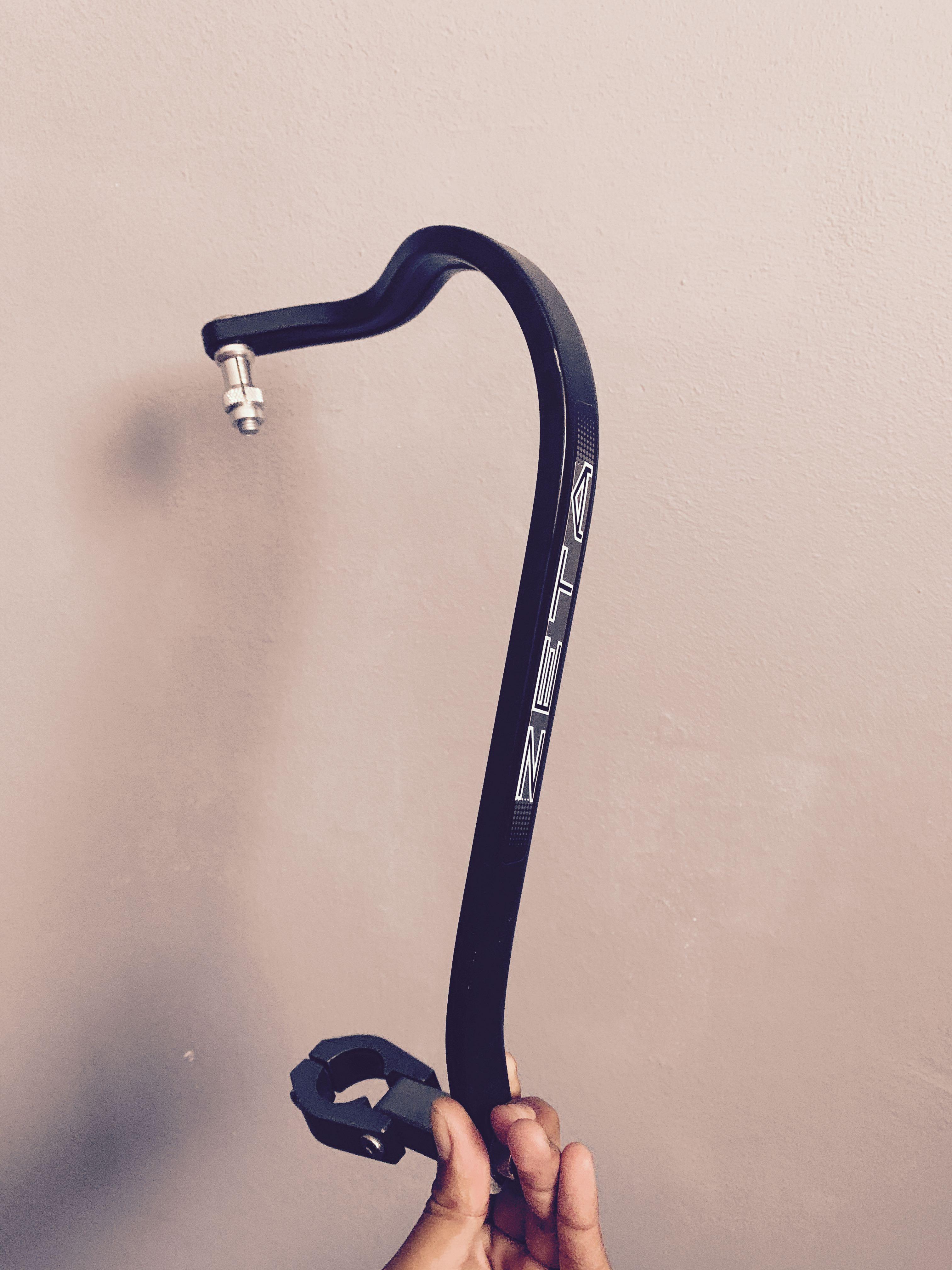 Original Zeta Handguard W handlebar mount, Motorcycles, Motorcycle ...