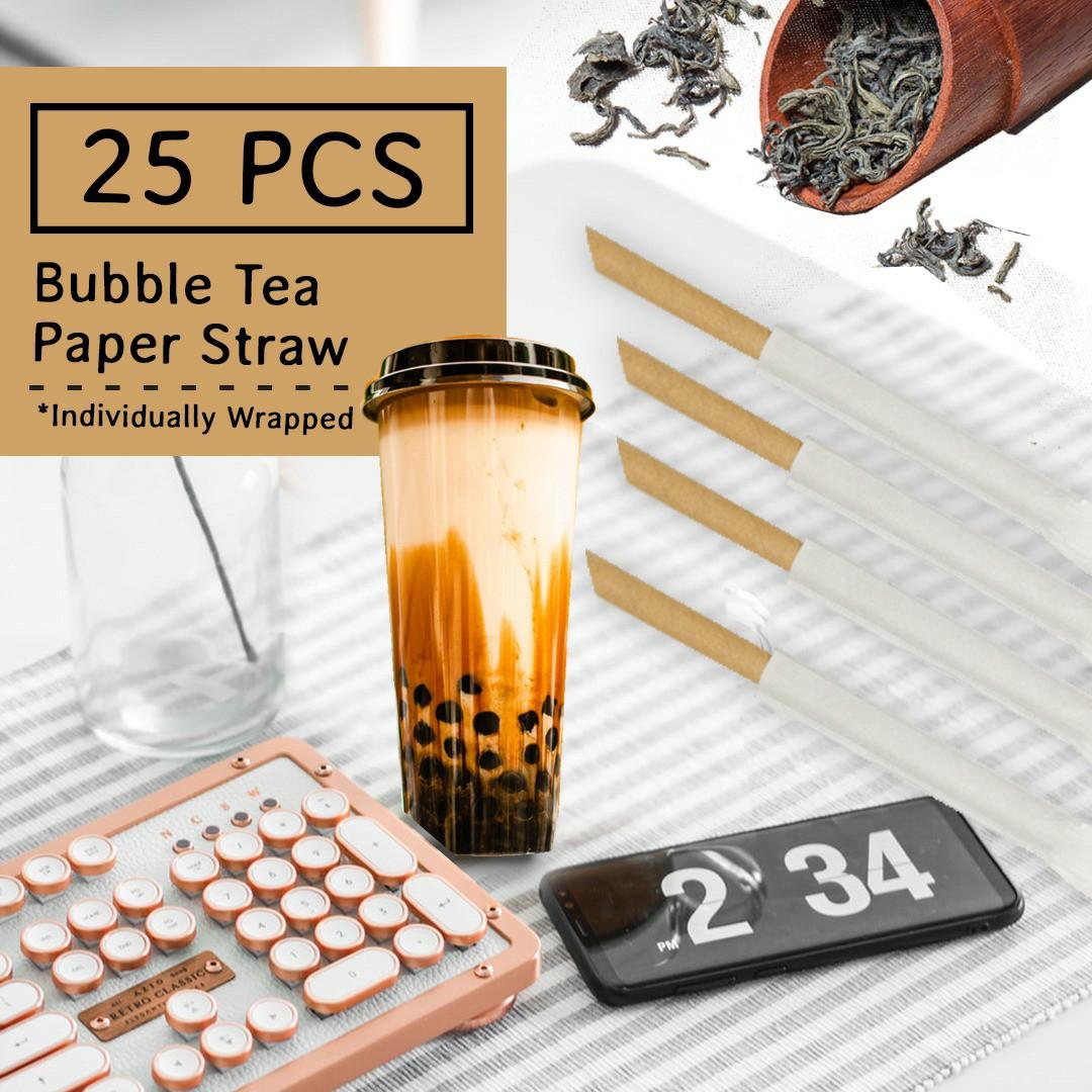 Paper Bubble Tea Straw, Furniture & Home Living, Kitchenware ...