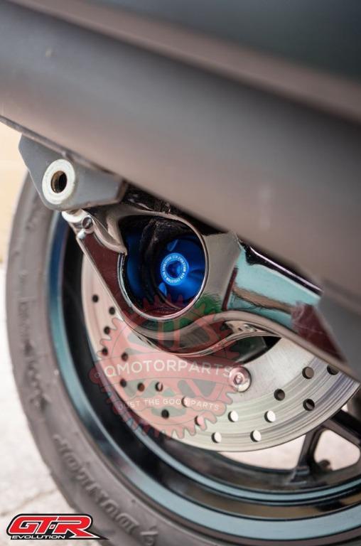 (Preorder) Yamaha Xmax Rear Wheel Mounting Nut, Motorcycles, Motorcycle ...