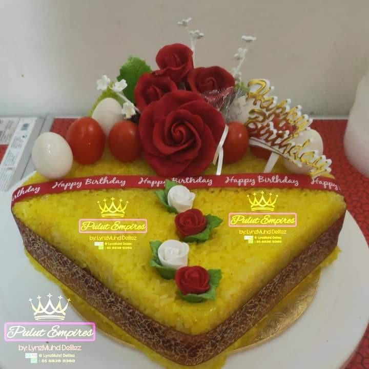 Pulut Kuning Cake, Food & Drinks, Homemade Bakes on Carousell