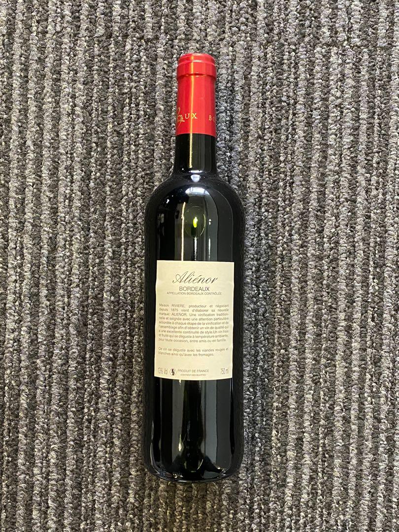 Red Wine - Alienor Bordeaux, Food & Drinks, Alcoholic Beverages on ...