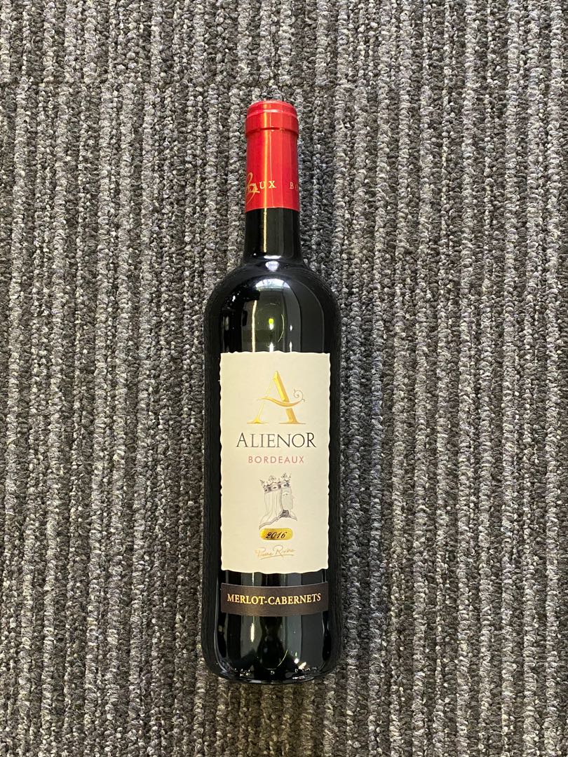 Red Wine - Alienor Bordeaux, Food & Drinks, Alcoholic Beverages on ...