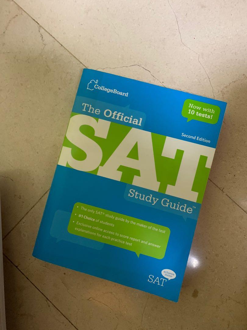 SAT Study Guide by Collegeboard, Hobbies & Toys, Books & Magazines ...