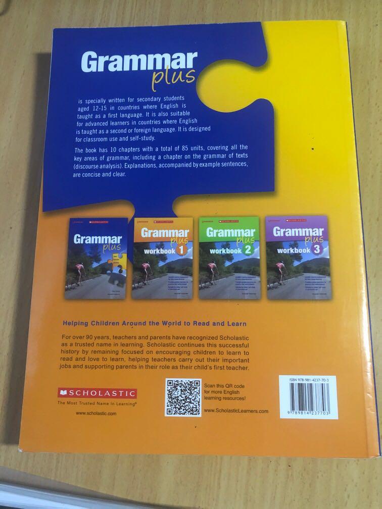 Scholastic Grammar Plus with Answer Key, Hobbies & Toys, Books ...