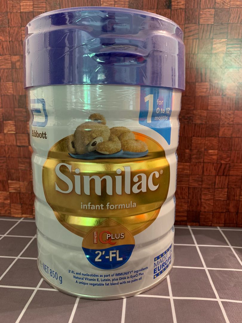 Similac 1 Infant Formula 850g, Babies & Kids, Nursing & Feeding ...