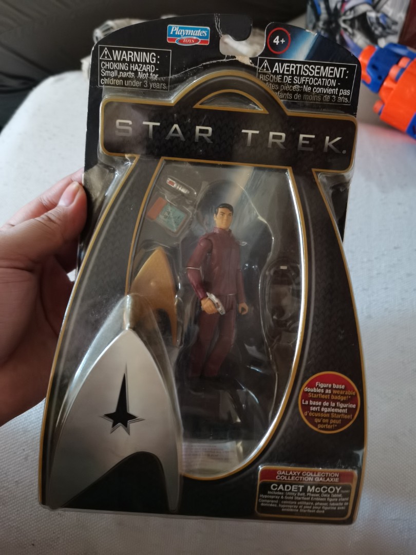 TAKE 2 STAR TREK ACTION FIGURE Cadet Mccoy and Original Spock, Hobbies ...