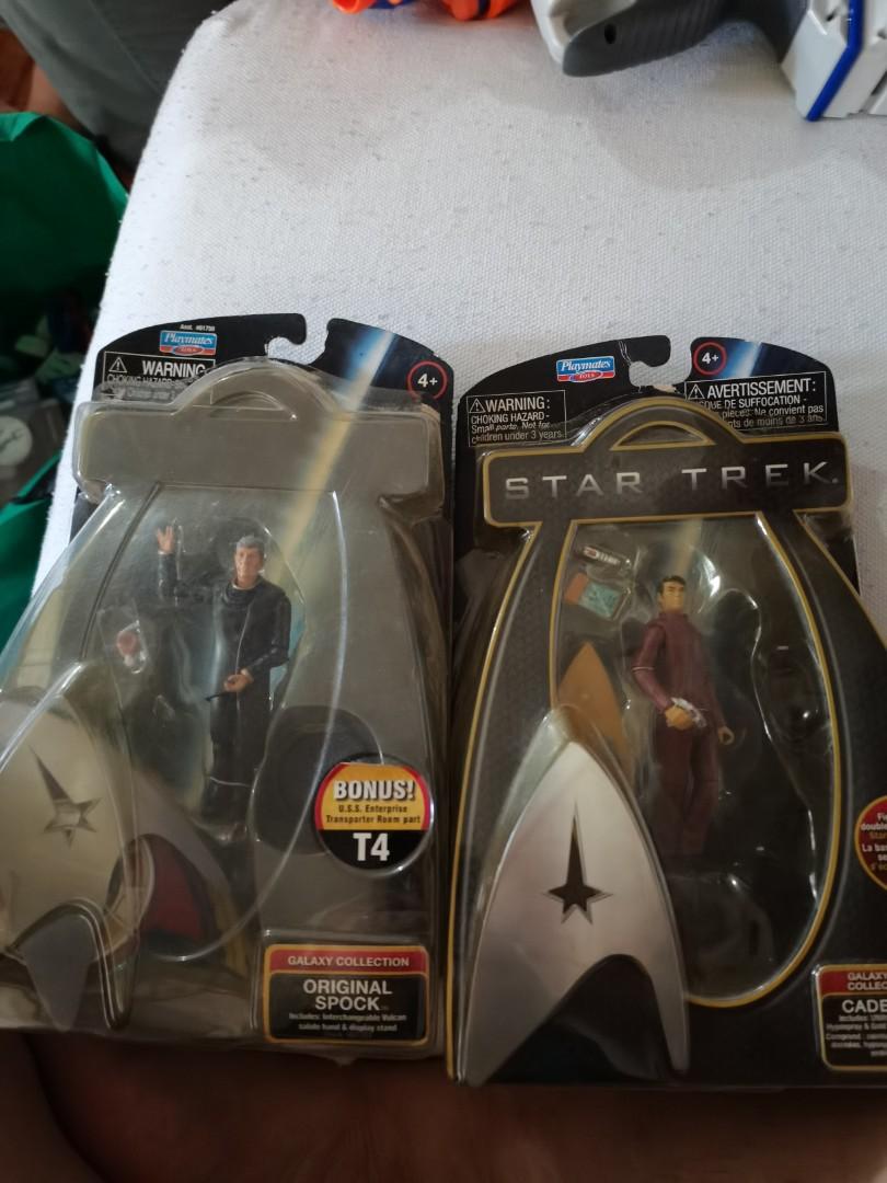 TAKE 2 STAR TREK ACTION FIGURE Cadet Mccoy and Original Spock, Hobbies ...
