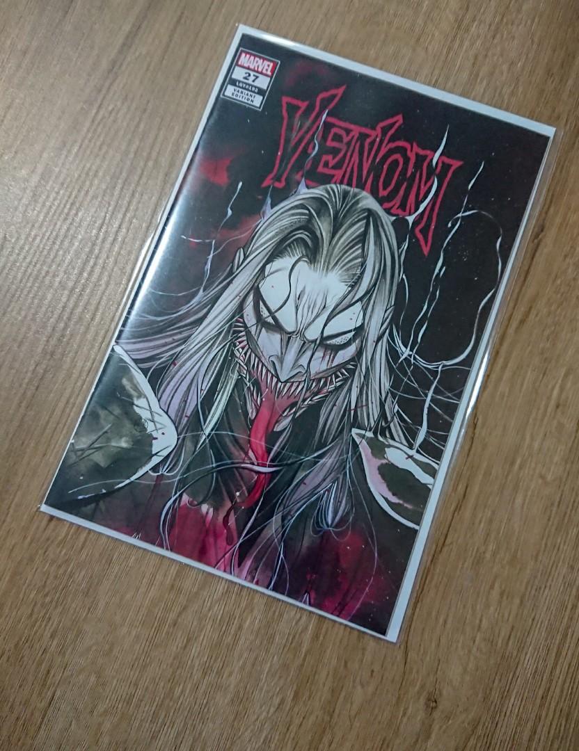 Venom #27 Peach Momoko Exclusive Trade Dress Variant, Hobbies & Toys ...
