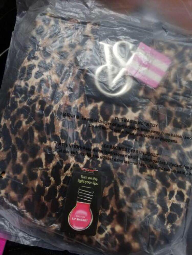 Victoria’s Secret Leopard Sling Bag, Women's Fashion, Bags & Wallets ...