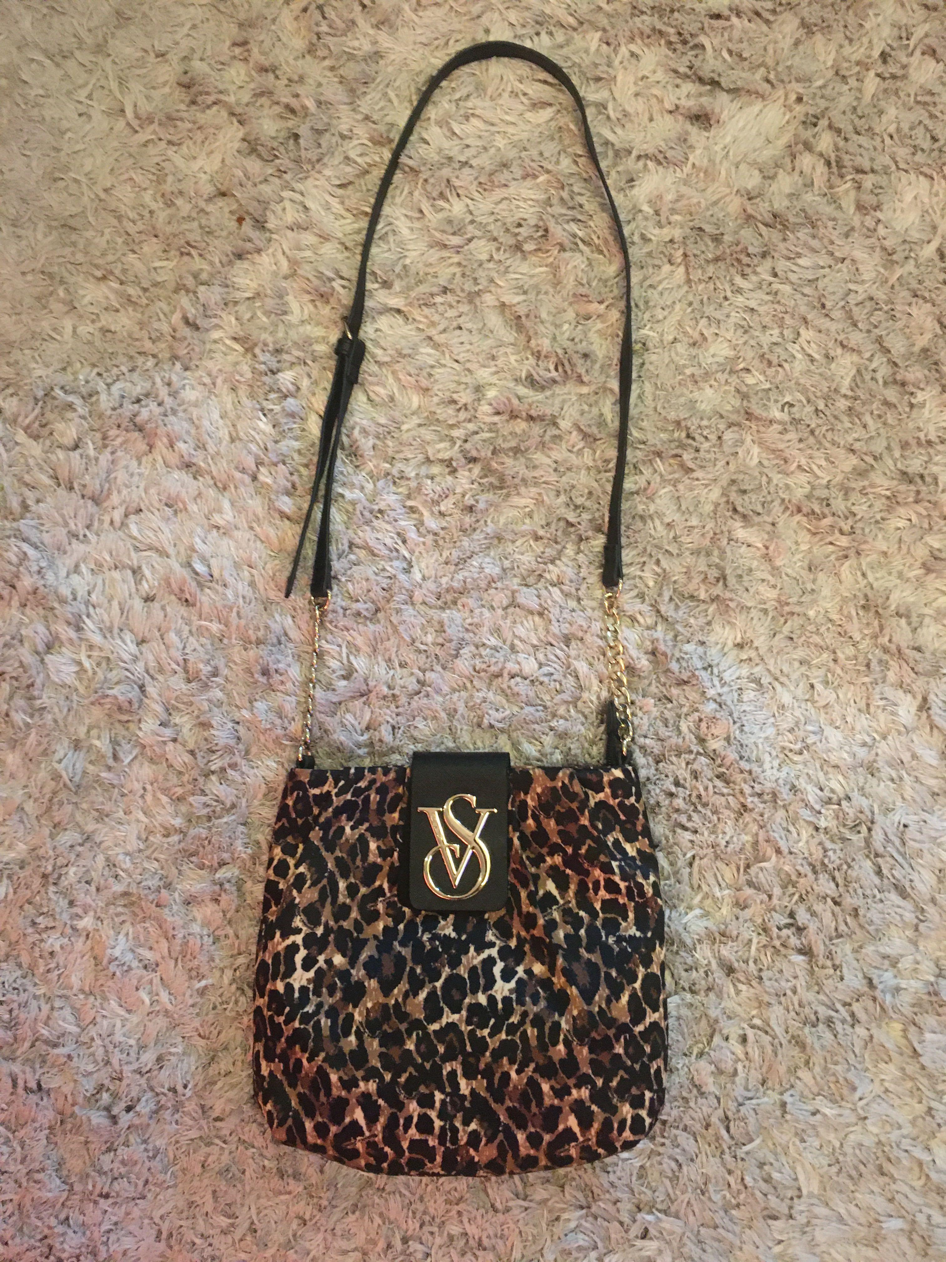 Victoria’s Secret Leopard Sling Bag, Women's Fashion, Bags & Wallets ...