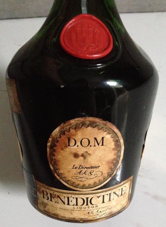 Vintage DOM BENEDICTINE B&B Twin Couple Liqueur, Food & Drinks ...