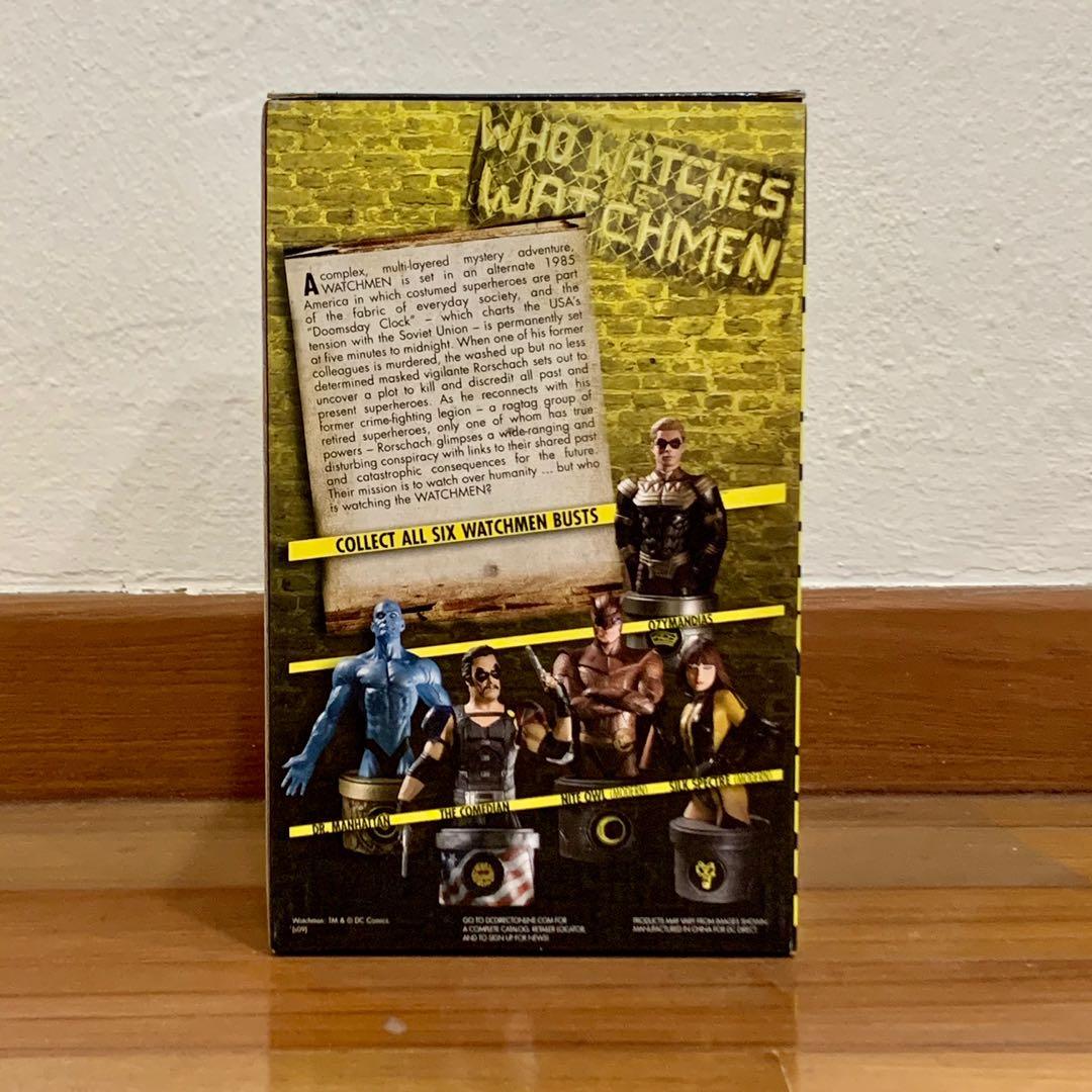 Watchmen Rorschach Bust (DC Direct), Hobbies & Toys, Toys & Games on ...