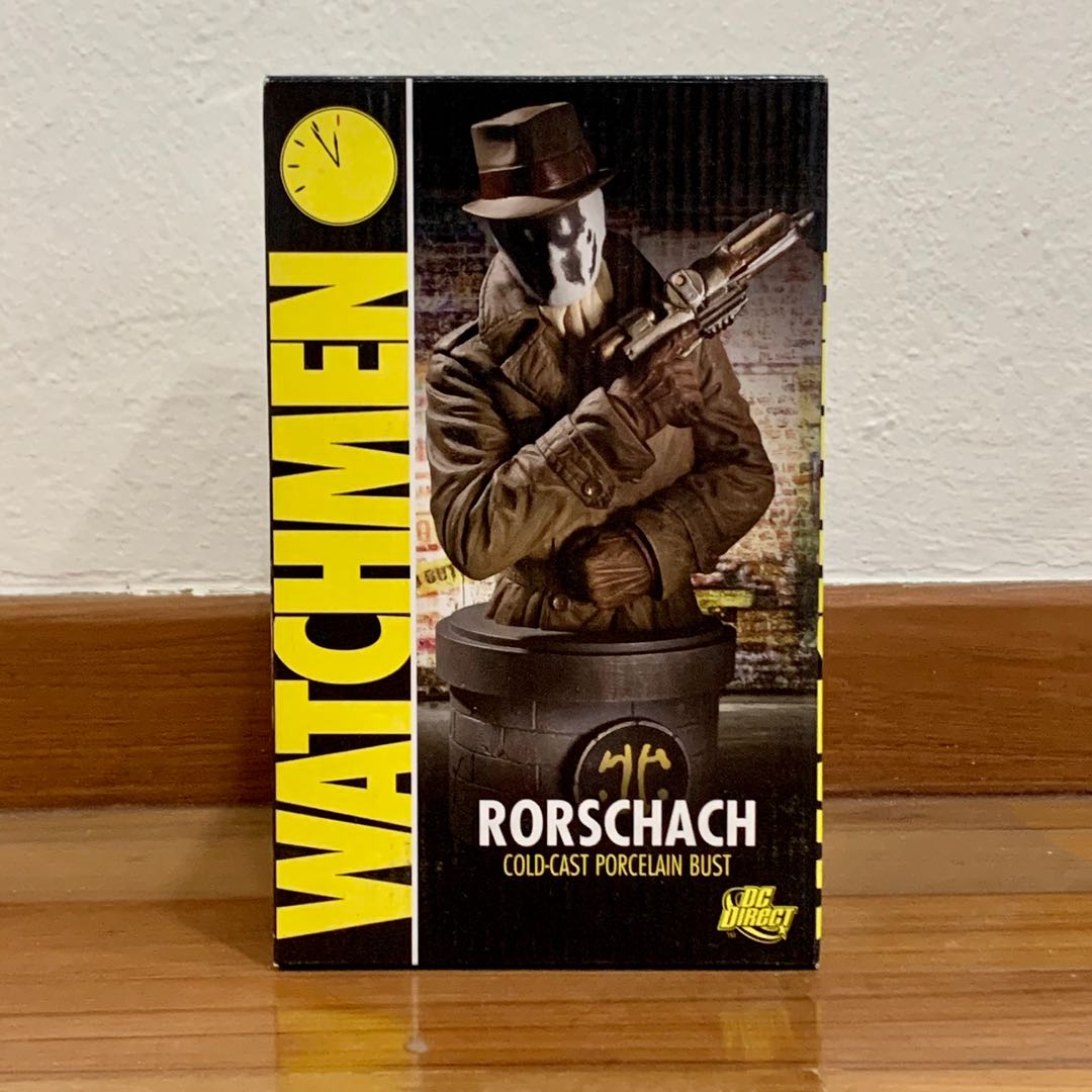 Watchmen Rorschach Bust (DC Direct), Hobbies & Toys, Toys & Games on ...