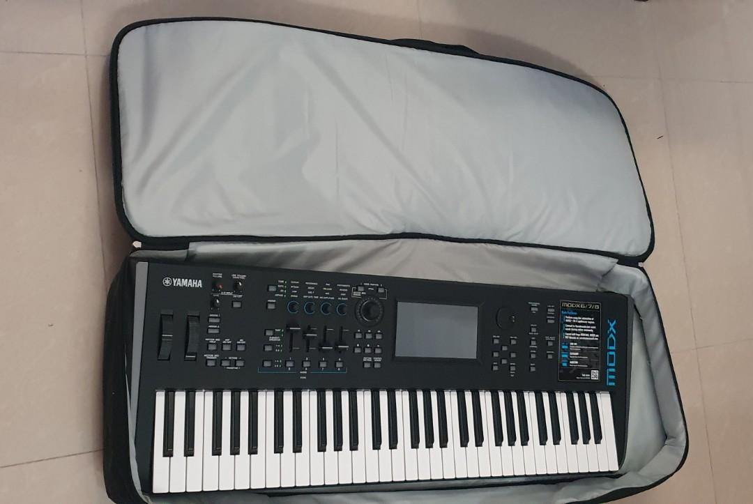 Yamaha MODX 6 Keyboard Synth, Hobbies & Toys, Music & Media, Musical ...