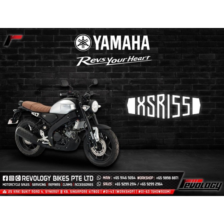 YAMAHA XSR XSR 155 SILVER XSR155, Motorcycles, Motorcycles for Sale ...
