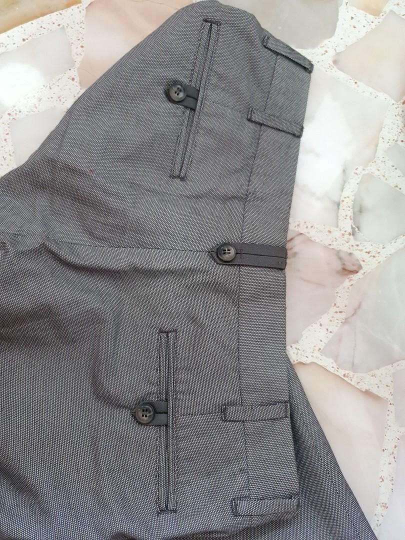 Zara men formal/work Pants, Men's Fashion, Bottoms, Trousers on Carousell