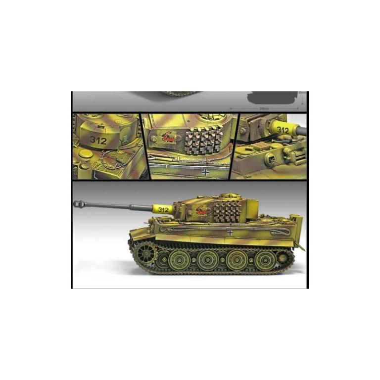 1/35 13314 Academy German Tank Sd Kfz 181 Pz Kpfw VI Ausf E Tiger 1 ...