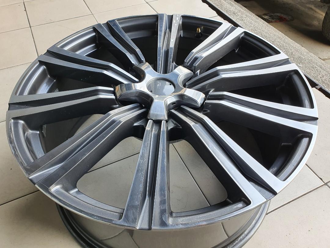 22 inch lexus design 5 holes 150 pcd rims Mags LC200 LC100 lexus lx470 ...