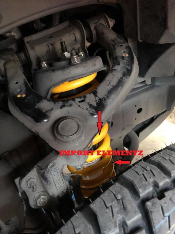 2 Inch Lift Package Ridemax Shocks 4-Ways KING SPRINGS Profender add a ...