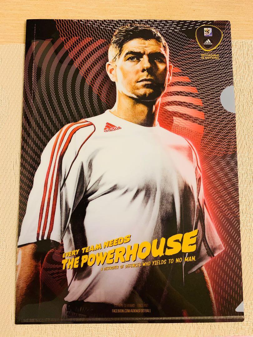 Adidas Steven Gerrard Limited Edition A4 L-Sheet File, Hobbies & Toys ...
