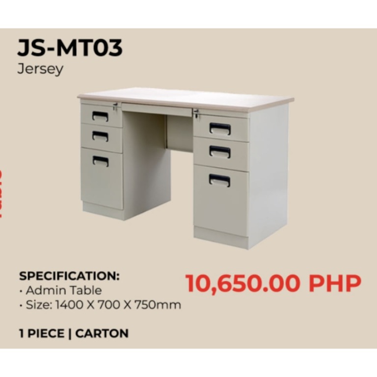 Admin Table, Furniture & Home Living, Office Furniture & Fixtures on ...