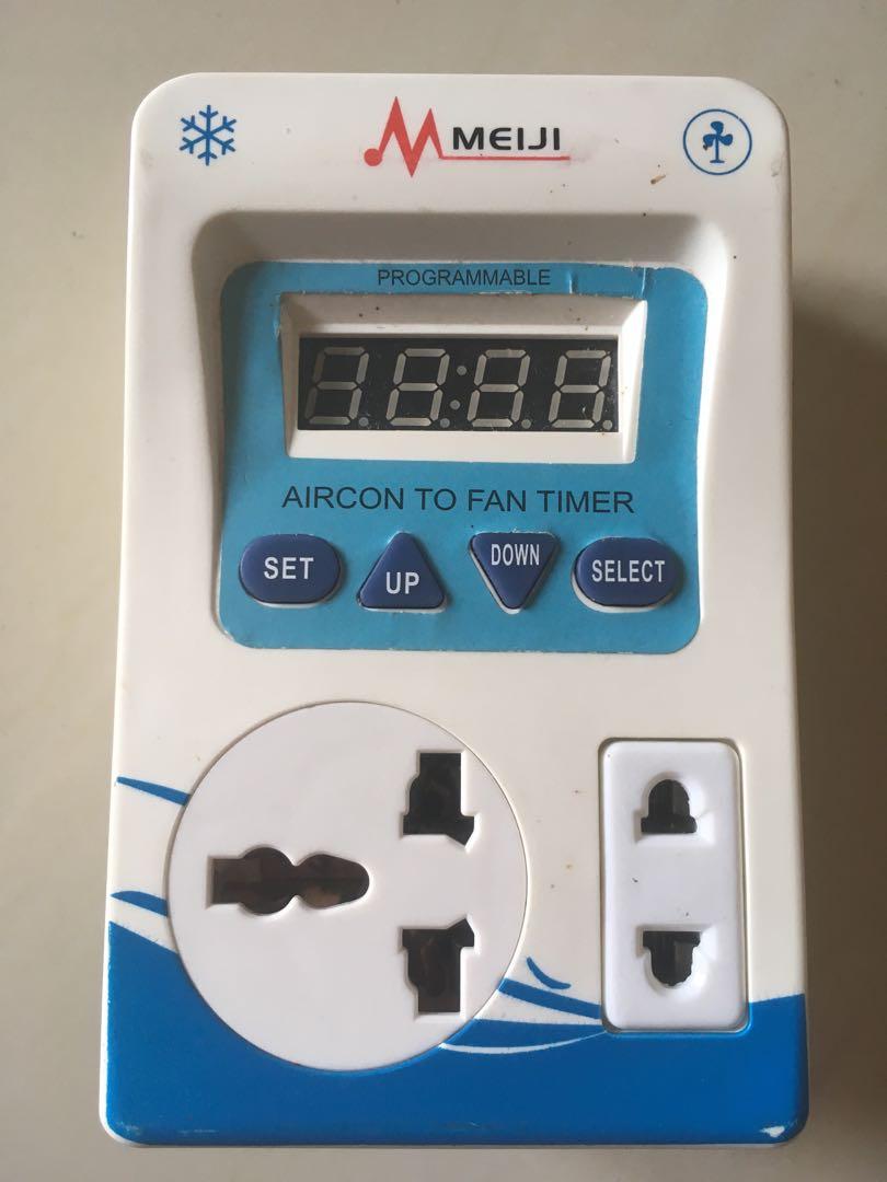 Aircon to Fan timer, TV & Home Appliances, Air Conditioning and Heating ...