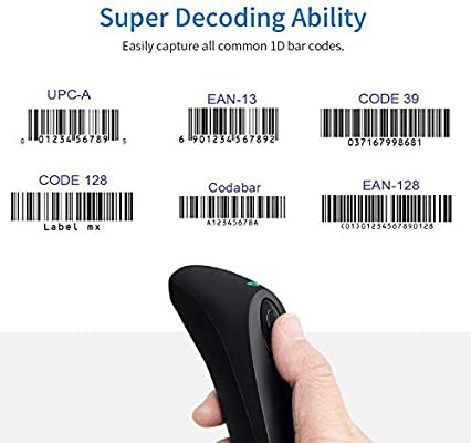 Alacrity Wireless Barcode Scanner Handheld Portable Bar-Code Reader ...