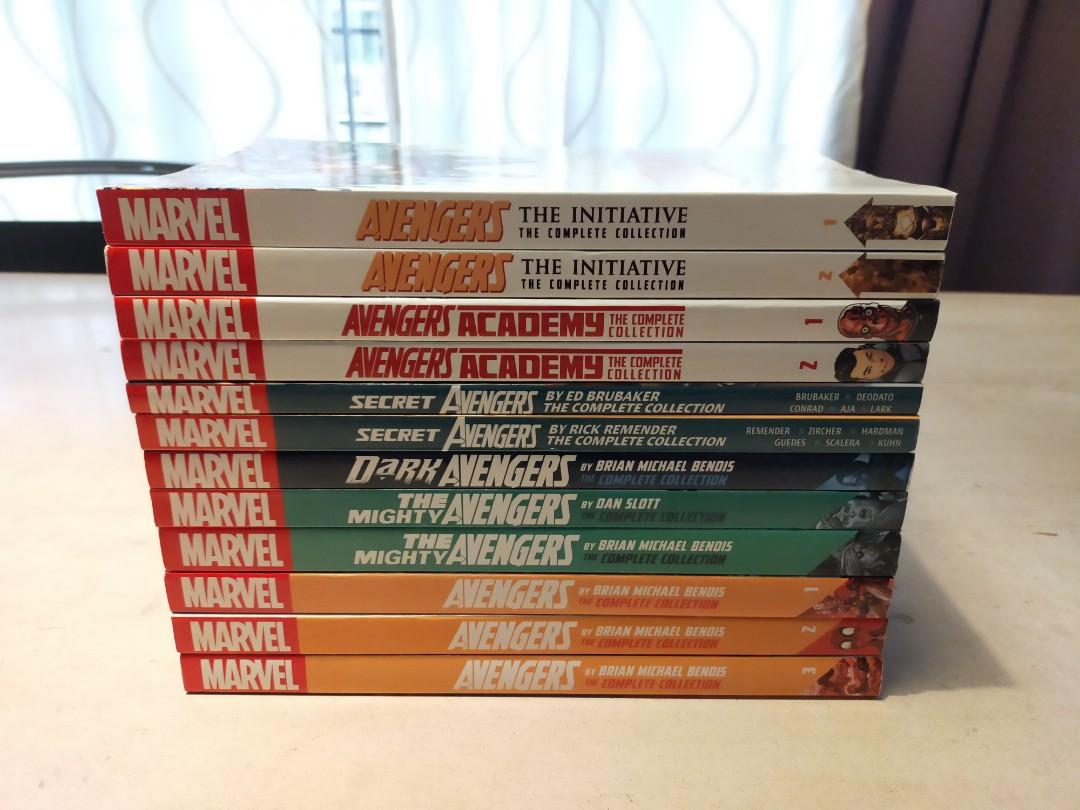 Avengers, The Complete Collection Set, Hobbies & Toys, Books ...