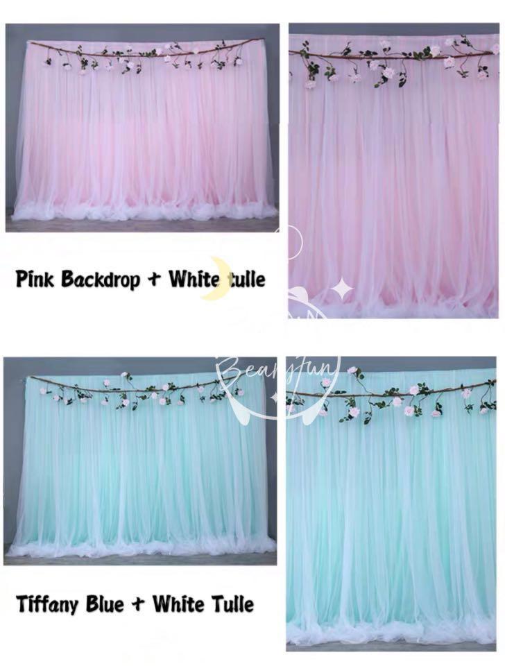 Backdrop & Stand Rental Birthday Party Event Celebration Decoration ...