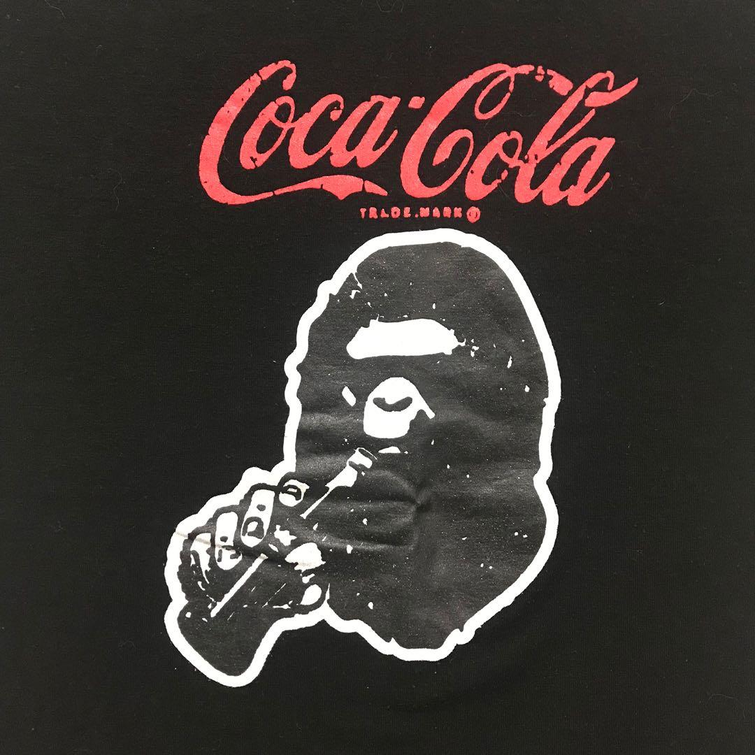 Bape x Coca Cola, Men's Fashion, Tops & Sets, Tshirts & Polo Shirts on ...