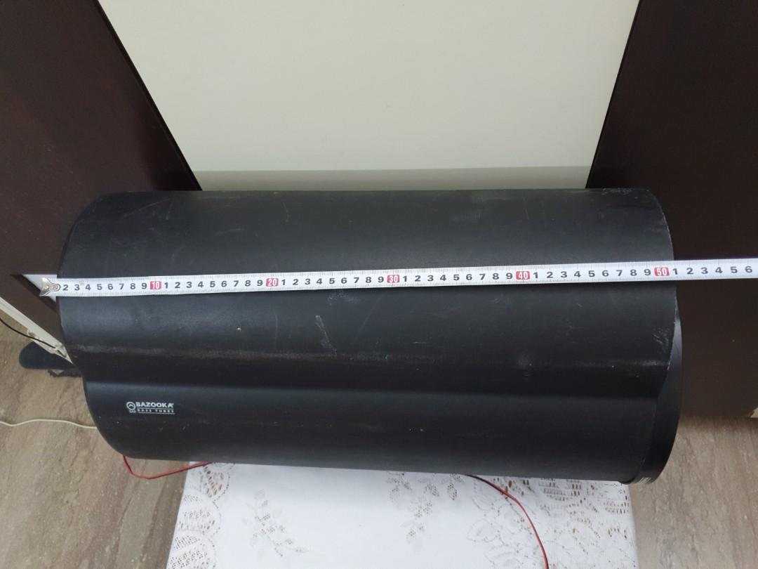 Bazooka SAS Bass Tube Subwoofer, Audio, Soundbars, Speakers ...