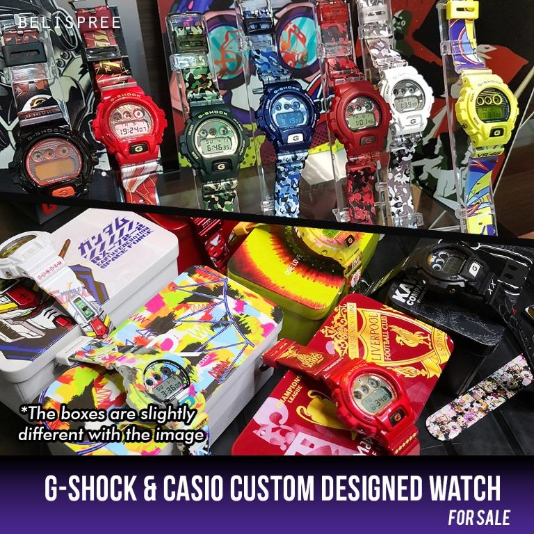 Bleach Anime G-Shock Custom Watch | Custom Design on G-Shock Watch, Men ...