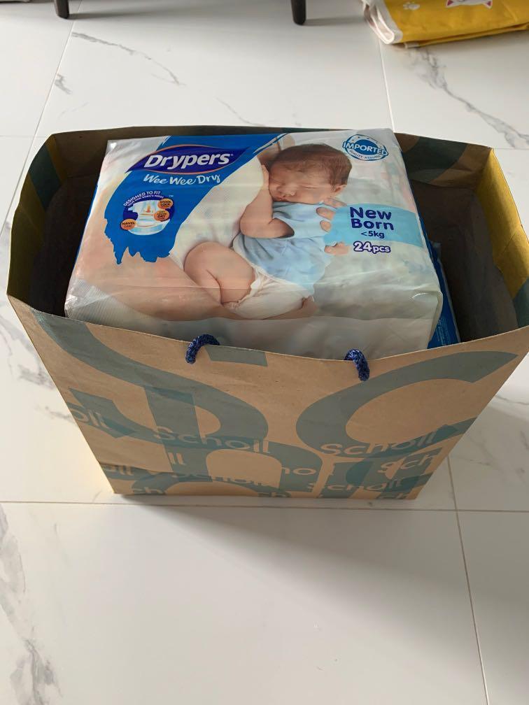 Blessing - Drypers nb 24 pcs x 4, Babies & Kids, Bathing & Changing ...