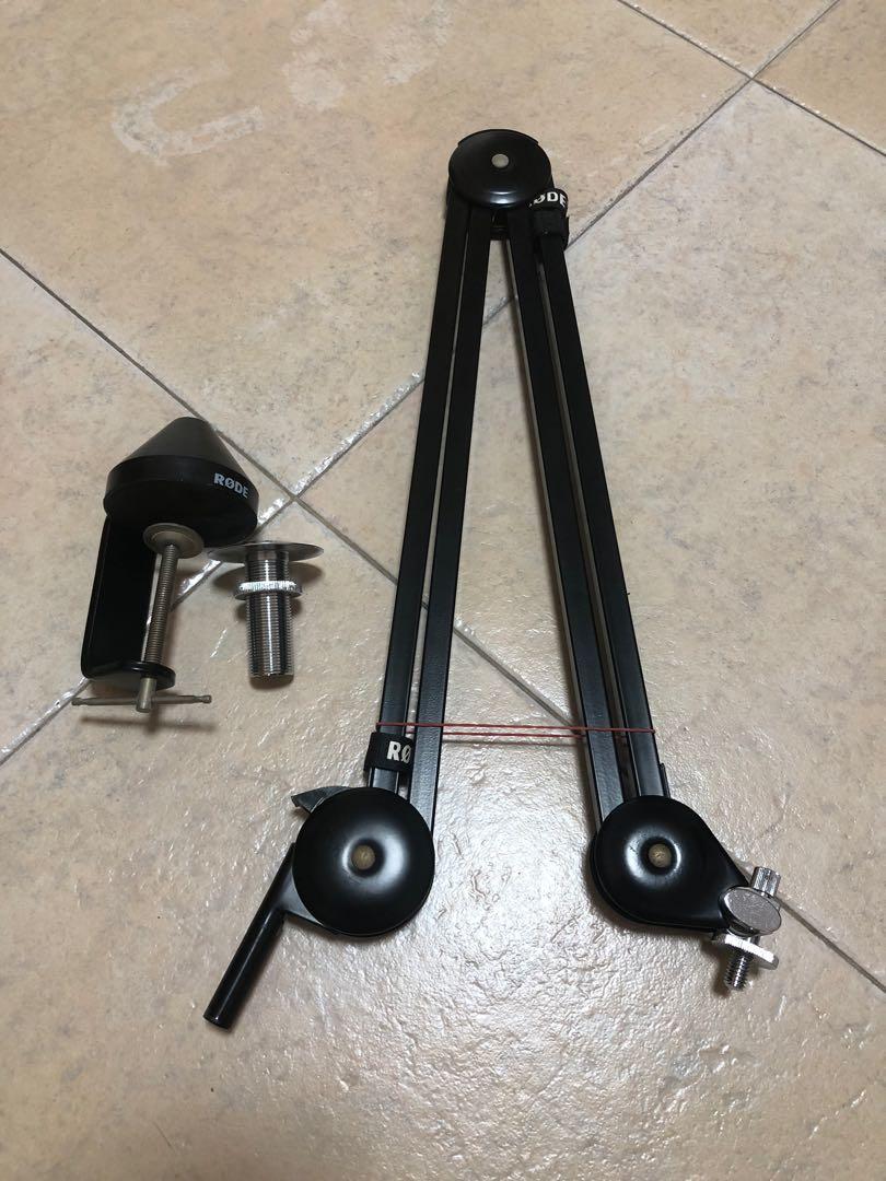 Blue Yeti Mic with Rode PSA1 Boom Arm, Audio, Microphones on Carousell