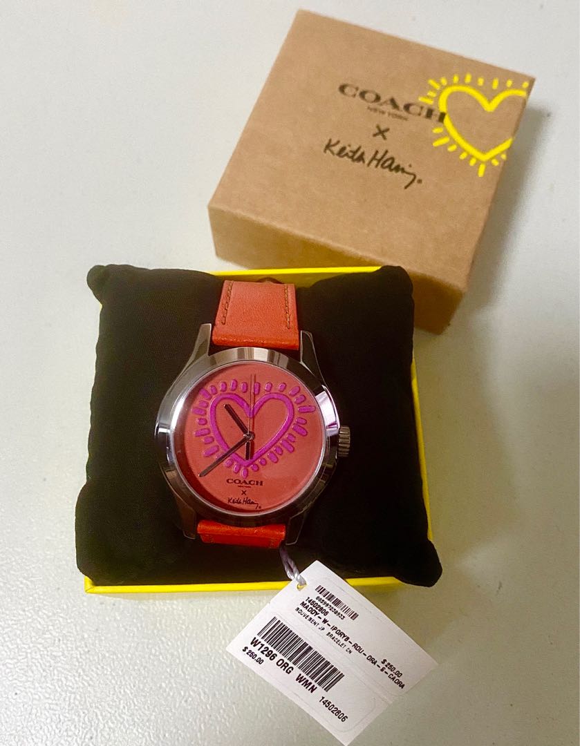 Coach x Keith Haring Watch, Mobile Phones & Gadgets, Wearables & Smart ...