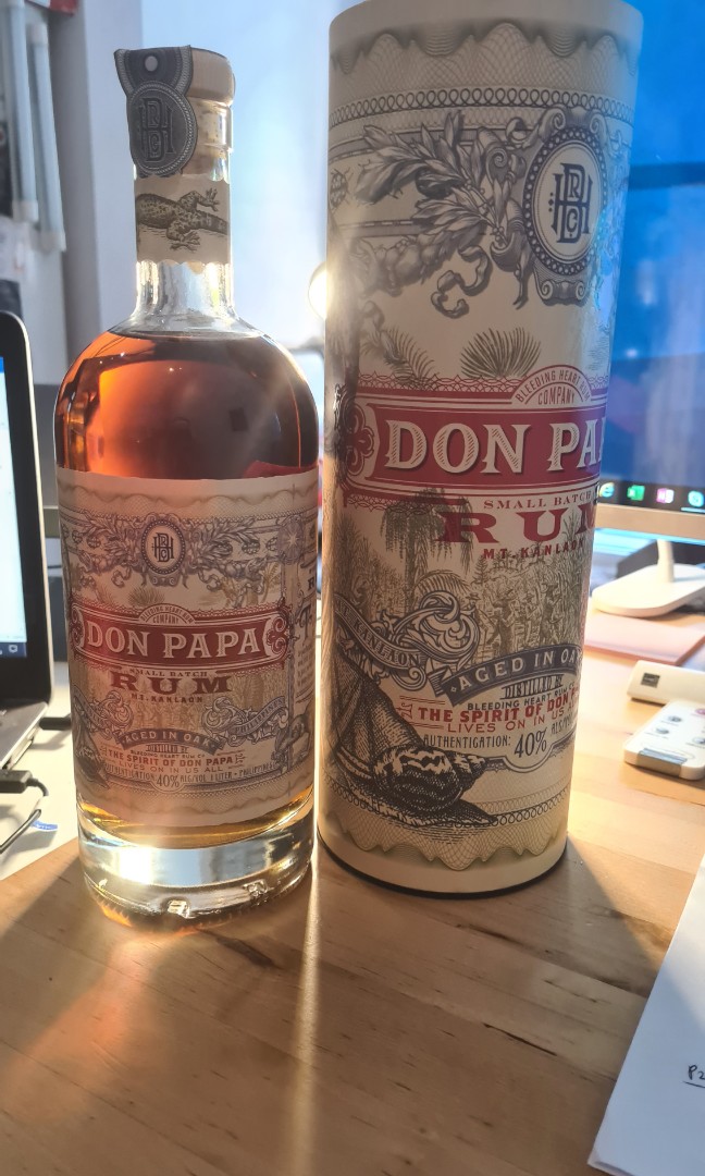 Don Papa Rum, Food & Drinks, Alcoholic Beverages on Carousell