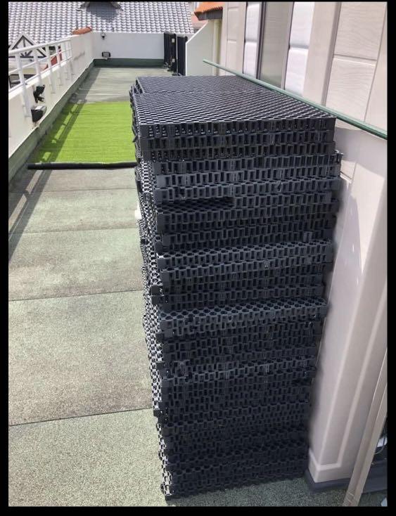 Drainage cells for artificial grass/ artificial turf, Furniture & Home ...