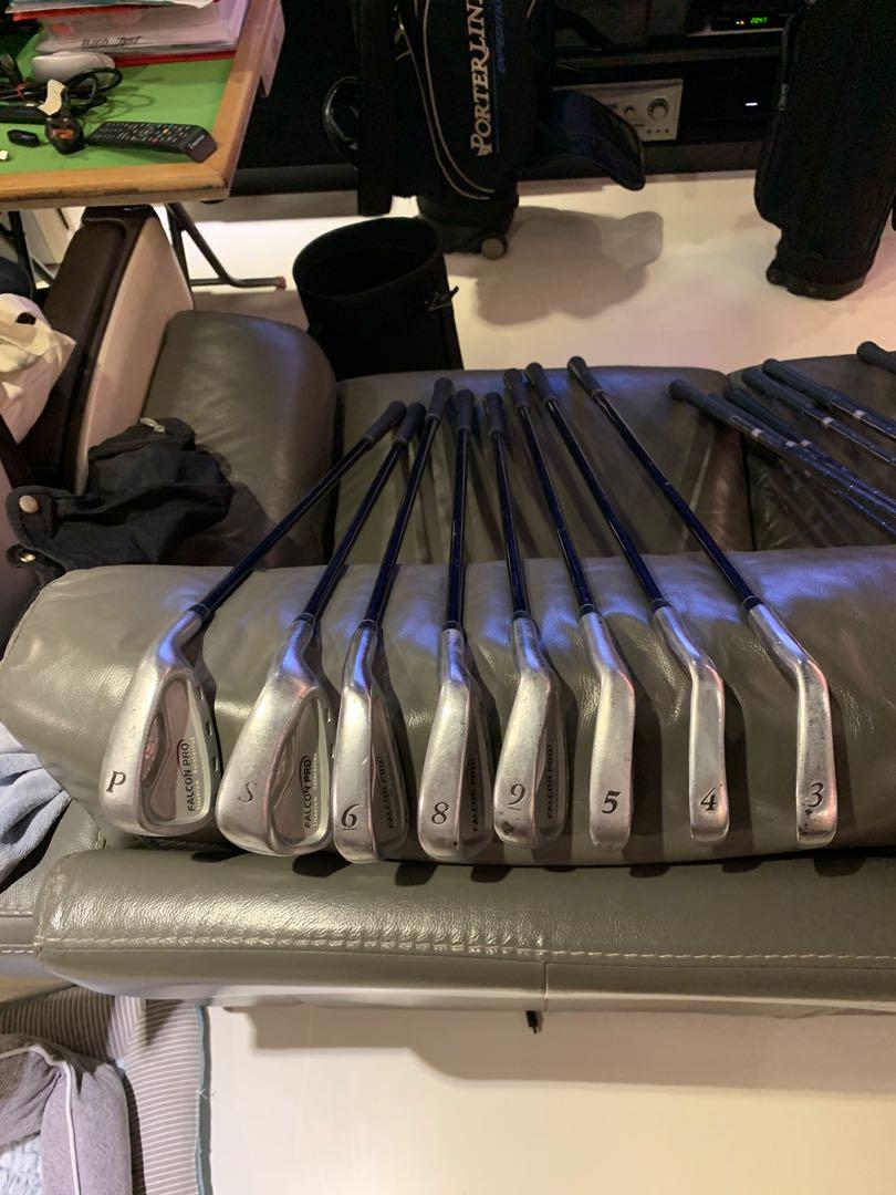 Falcon Pro Titanium Reinforced Golf Set #3 #4 #5 #6 #8 #9 RH Men ...