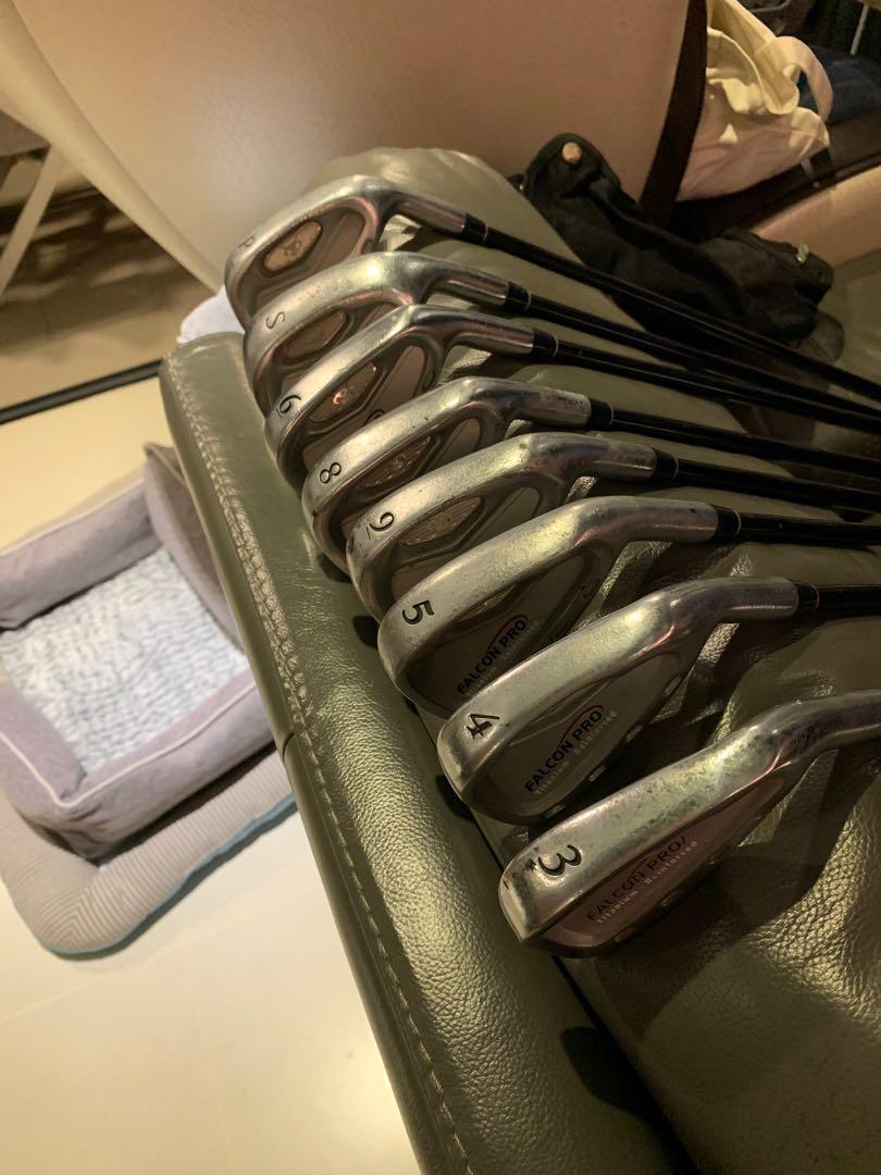 Falcon Pro Titanium Reinforced Golf Set #3 #4 #5 #6 #8 #9 RH Men ...