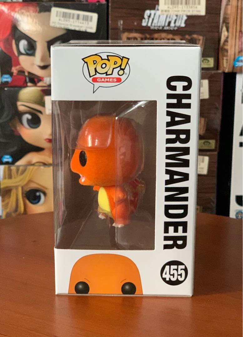 Funko Pop! Pokemon Charmander (Flocked) #455 (2020 Spring Convention ...