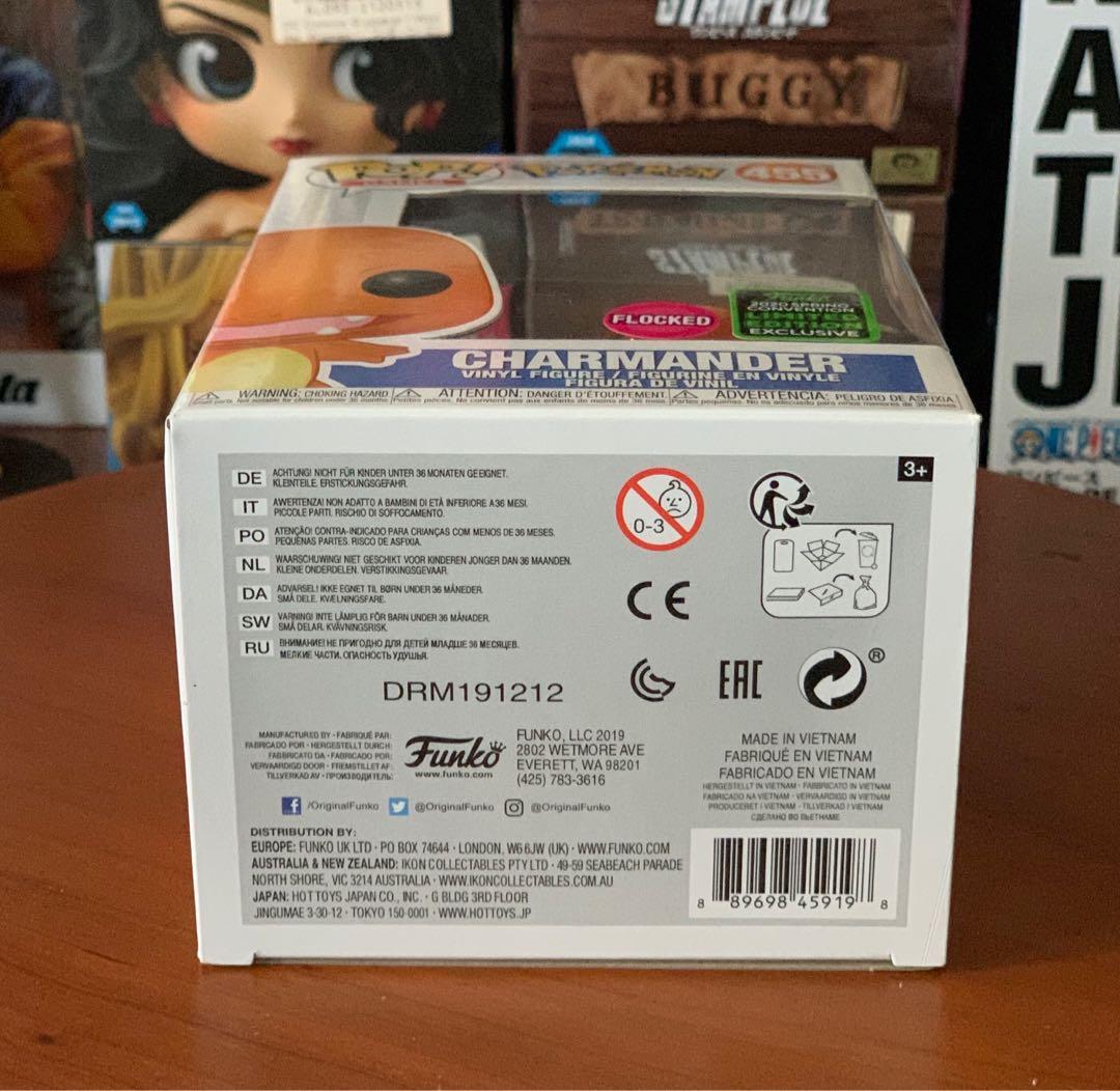 Funko Pop! Pokemon Charmander (Flocked) #455 (2020 Spring Convention ...