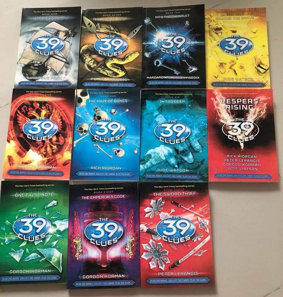 Genuine scholastic The 39 clues 11 books, Hobbies & Toys, Books ...