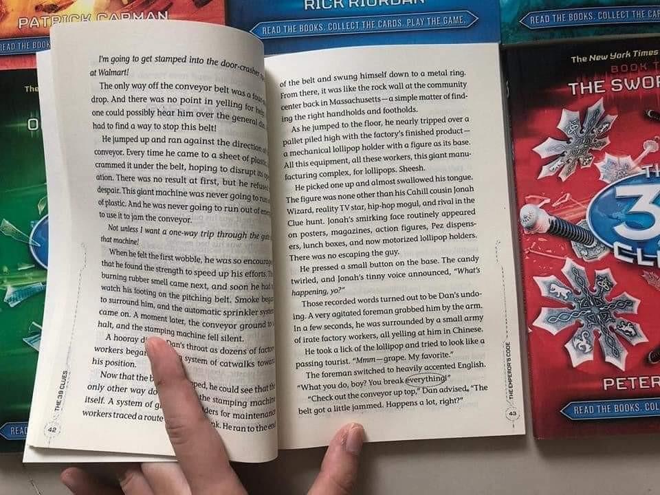 Genuine scholastic The 39 clues 11 books, Hobbies & Toys, Books ...