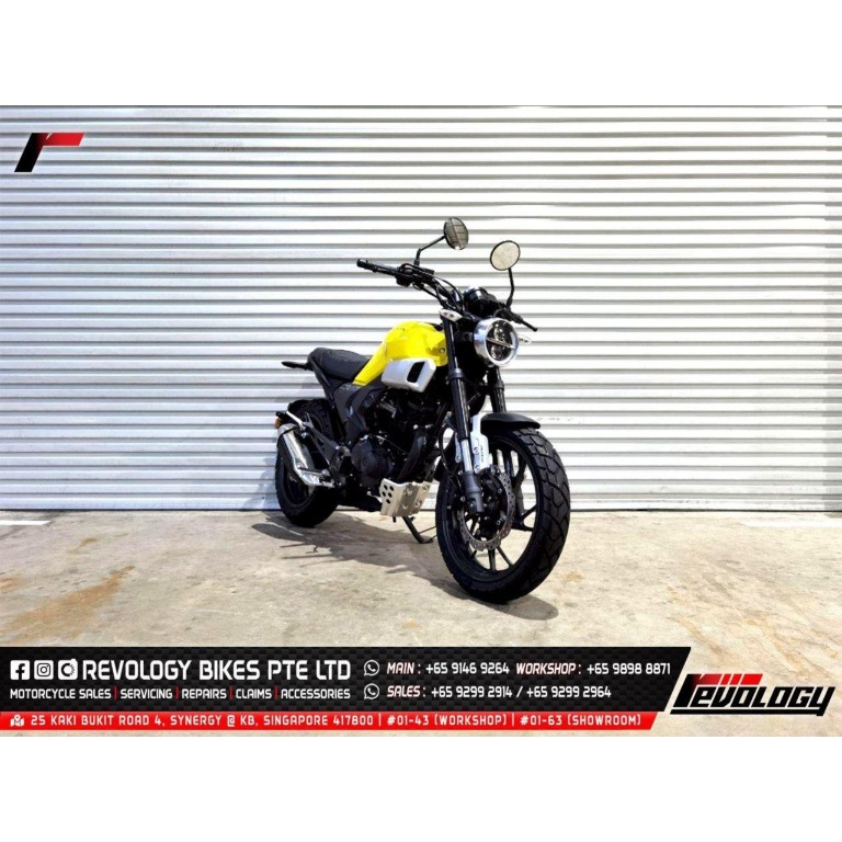 HONDA CB190TR YELLOW 2020 CB190 CB 190, Motorcycles, Motorcycles for ...