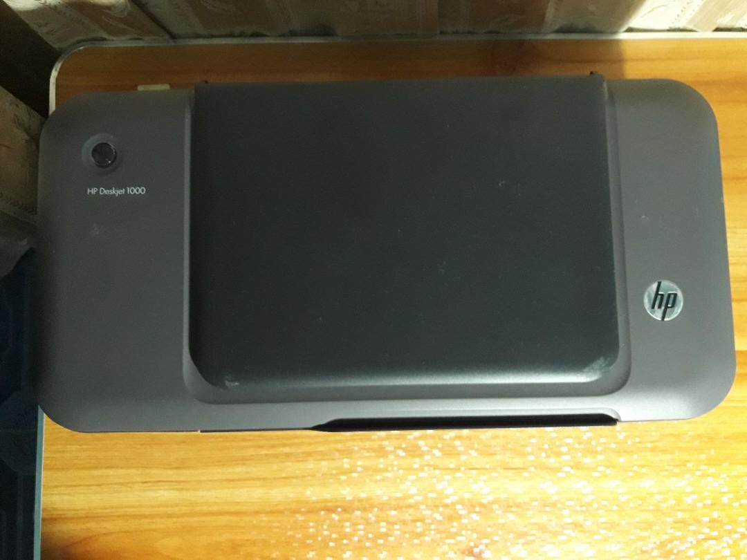 HP Deskjet 1000 Printer J110a, Computers & Tech, Printers, Scanners ...